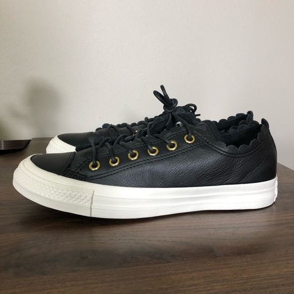 Converse | Shoes | New Converse Chuck Taylor Frilly Thrills 65 7 | Poshmark